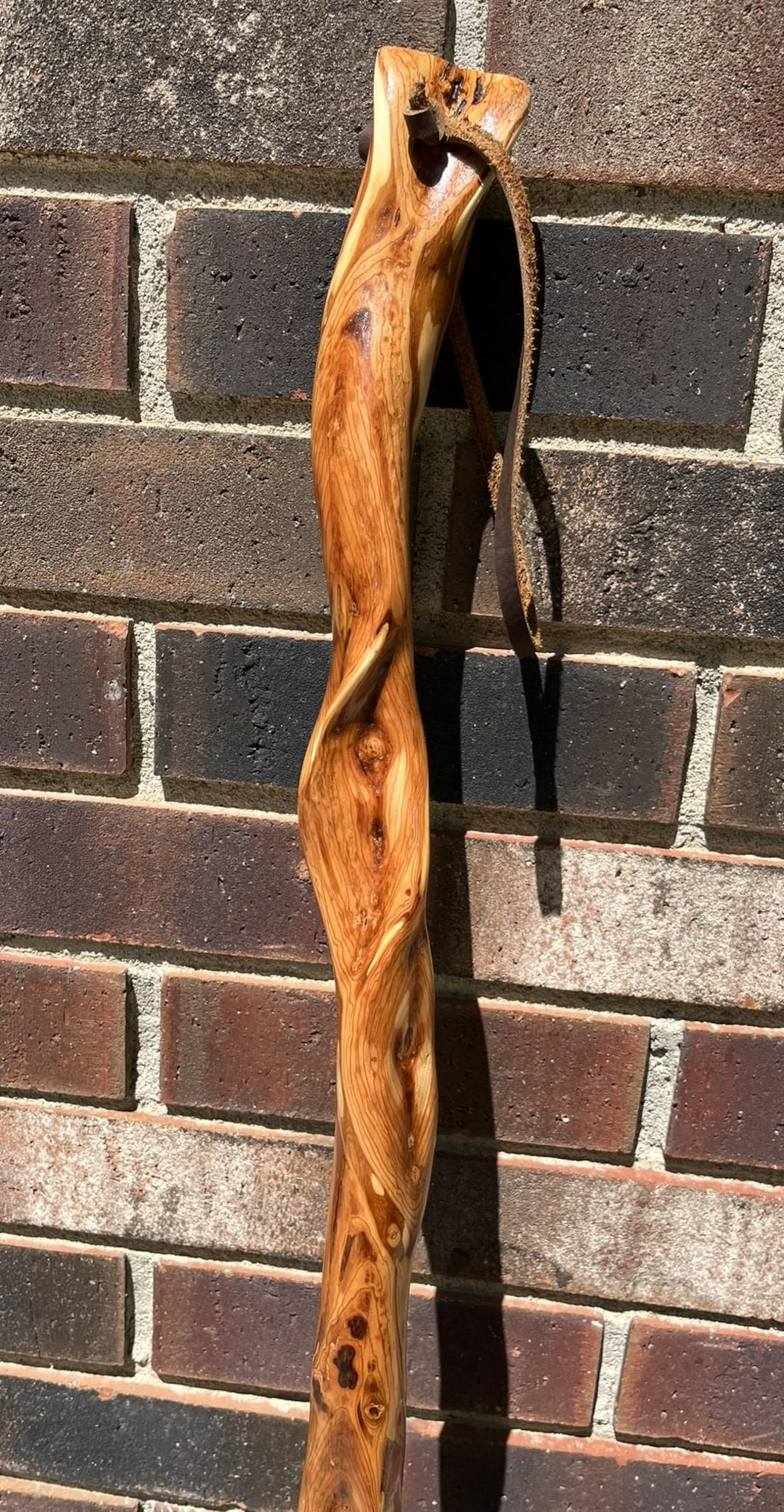 Diamond Willow Walking Stick/hiking Staff - Etsy
