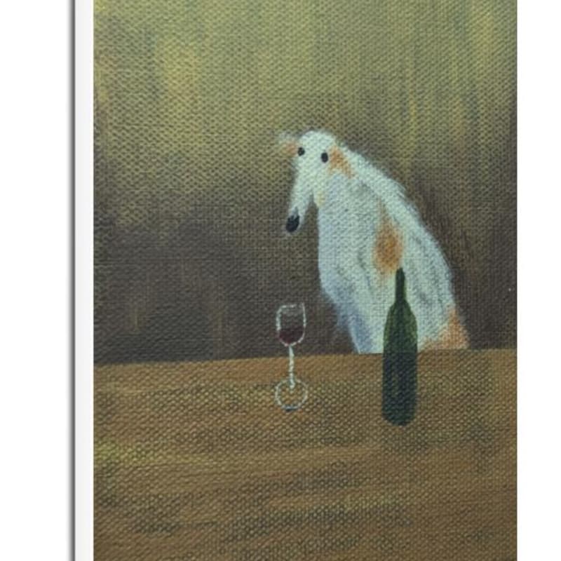 Borzoi Dog Painting - Etsy
