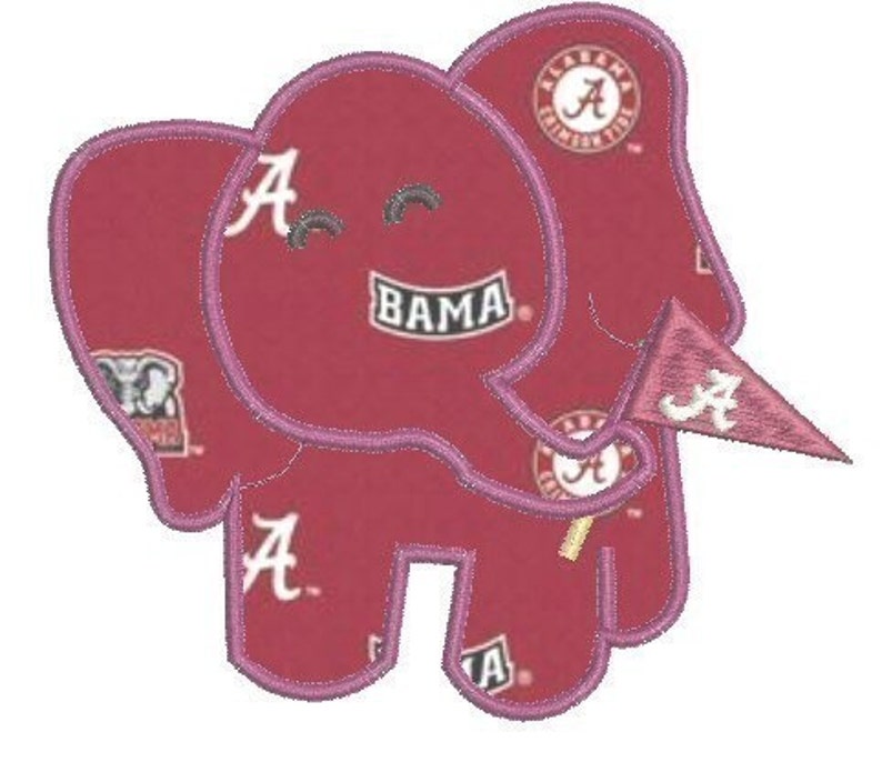 Baby Elephant Embroidery Design Applique 4x4 5x7 - Etsy