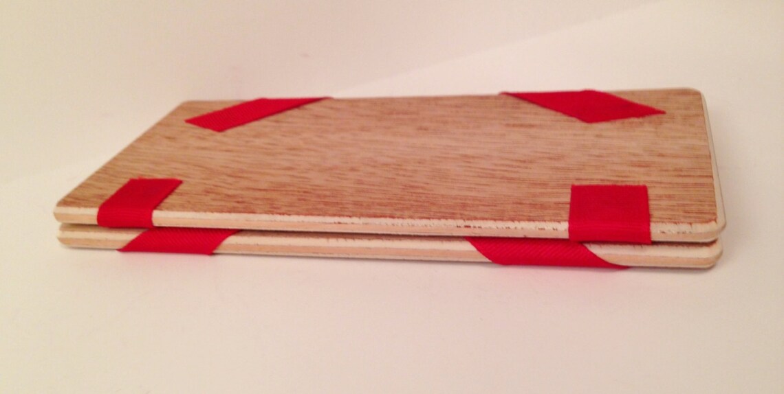 Toy Magic Wallet Handcrafted Wooden Toy Magic Wallet | Etsy