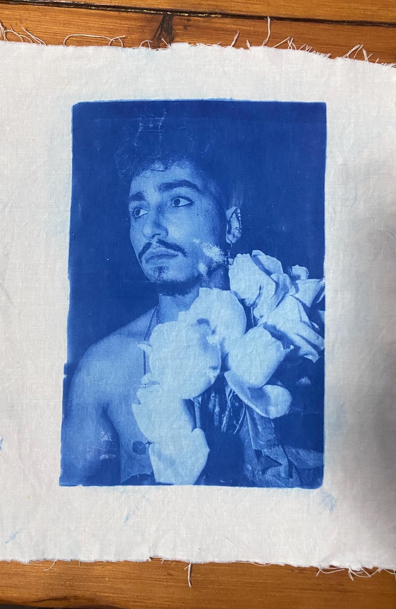 Custom Cyanotype Printing - Etsy