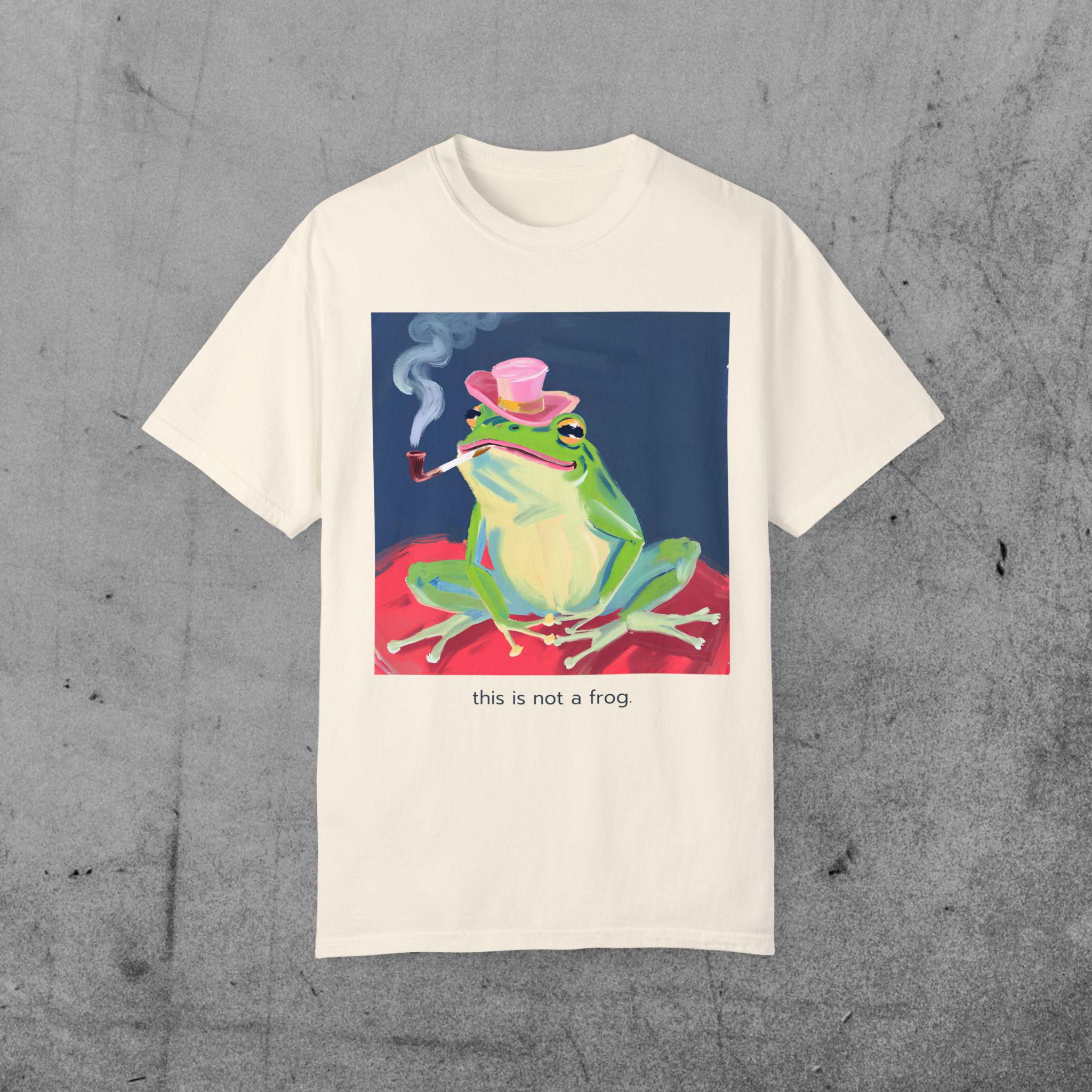 This is Not A Frog Funny Frog T-shirt Quirky Unisex Graphic Tee Cute ...