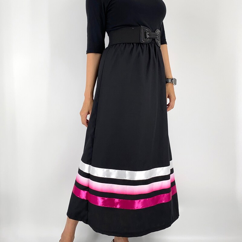 Ribbon Skirt With Pockets - Etsy