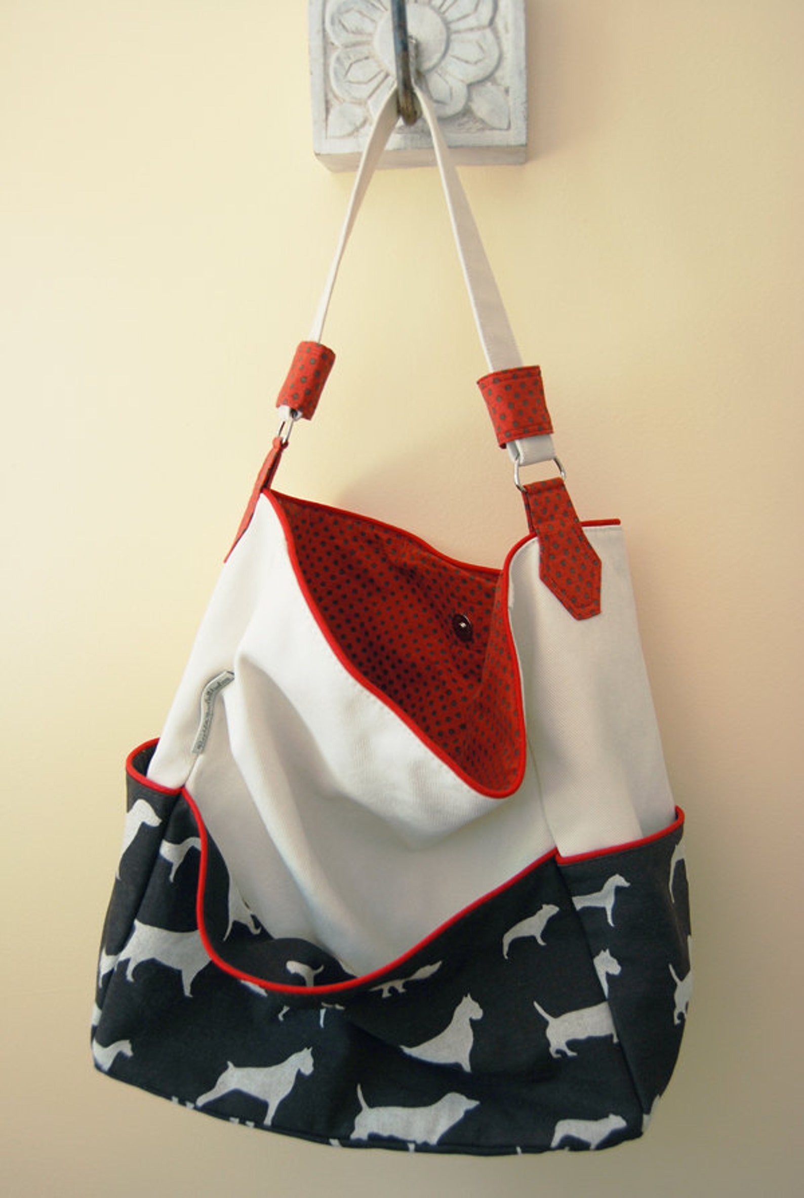 Basset Hound and Boxer Purse With Multiple Pockets - Etsy