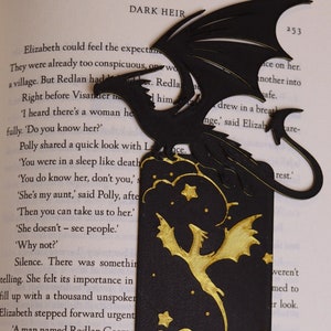 Dragon Bookmark 3D Printed - Fourth Wing Fans - Etsy