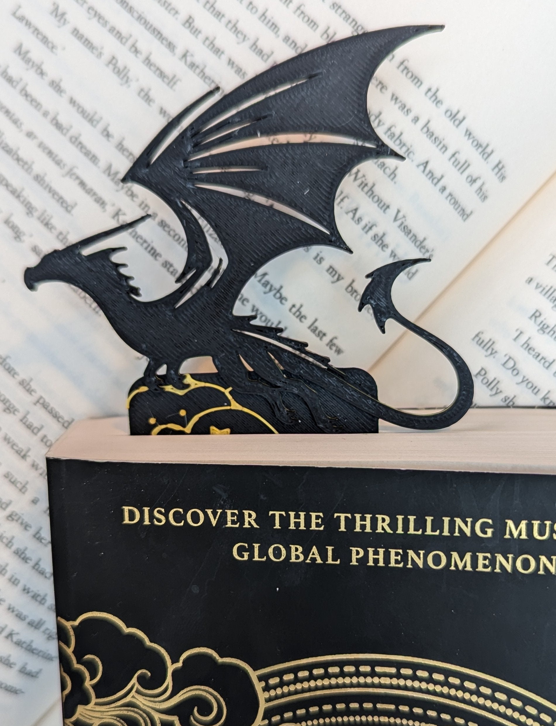 Dragon Bookmark 3D Printed - Fourth Wing Fans - Etsy