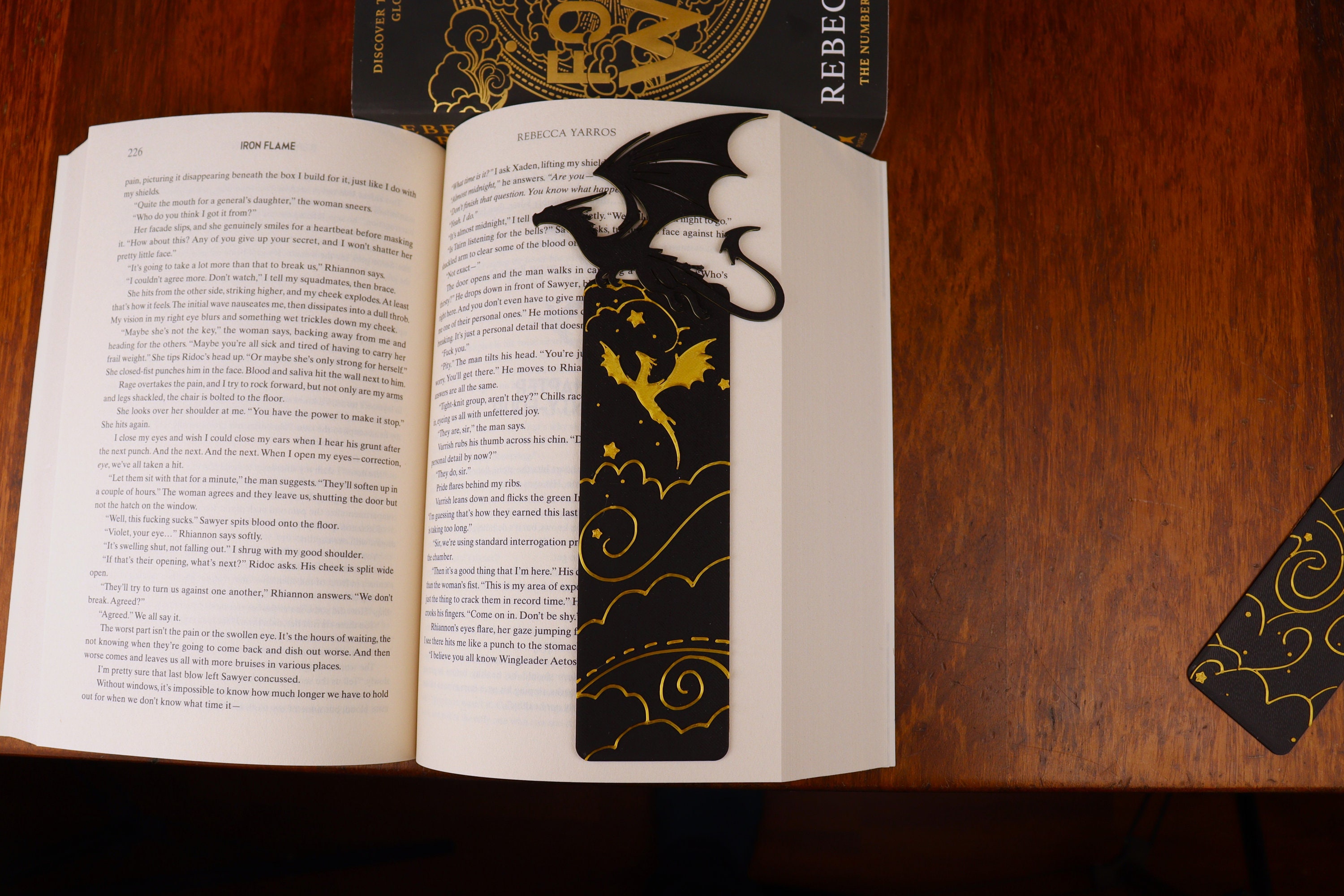 Dragon Bookmark 3D Printed Fourth Wing Fans - Etsy