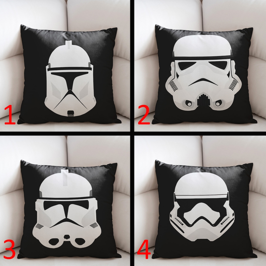 Fronha de Star Wars, Capa de Almofada Darth Vader, Fronha de Flanela ...