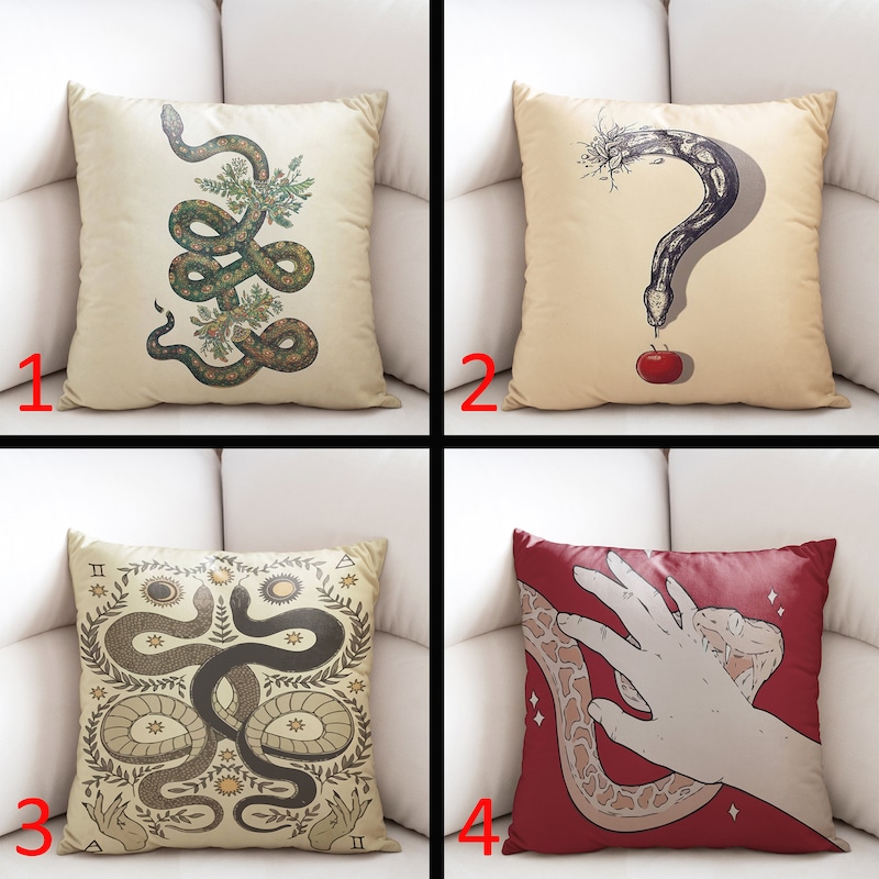 Snake Pillow - Etsy