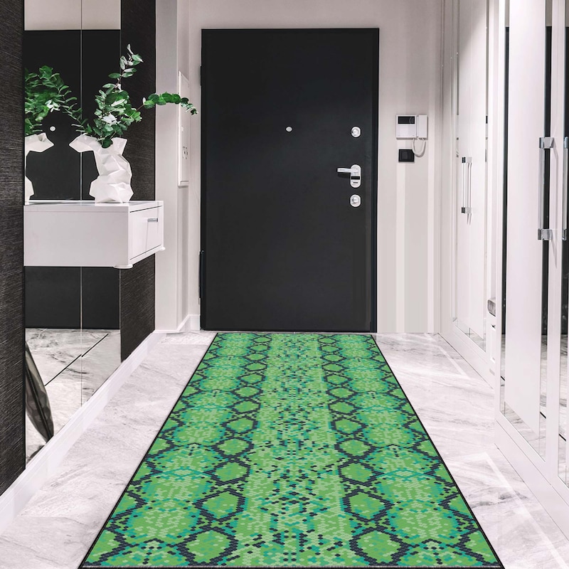 Snake Print Rug - Etsy