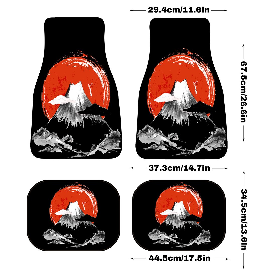 Japan Car Mat, Car Accessories, Custom Car Gift, Car Tuning, Universal ...