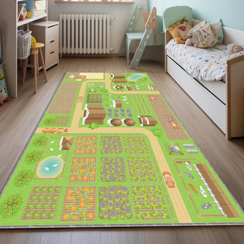 Farm Play Mat - Etsy