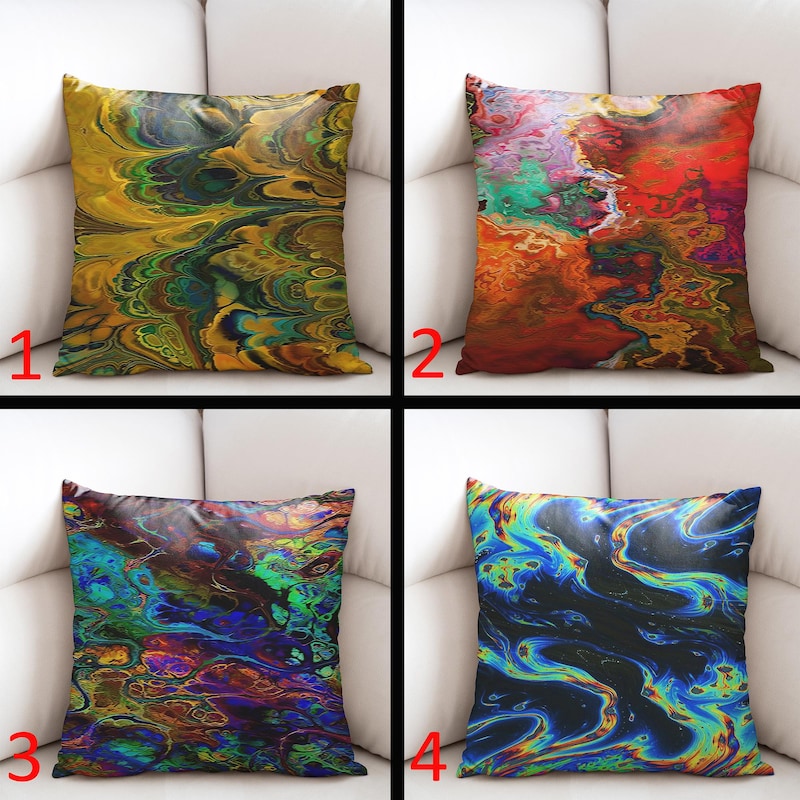 Abstract Pillow - Etsy