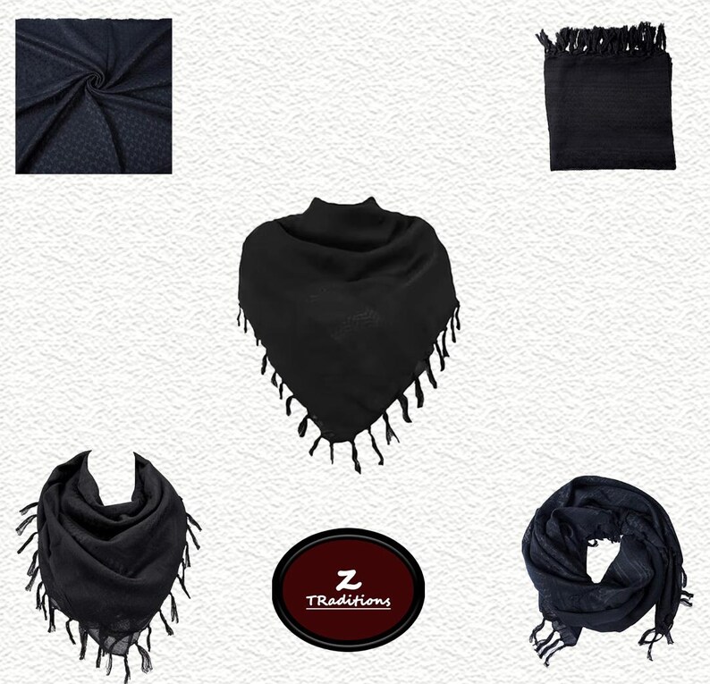 Red | Palestine Keffiyeh With 2 Side Tassels | Soft Cotton Scarf ...