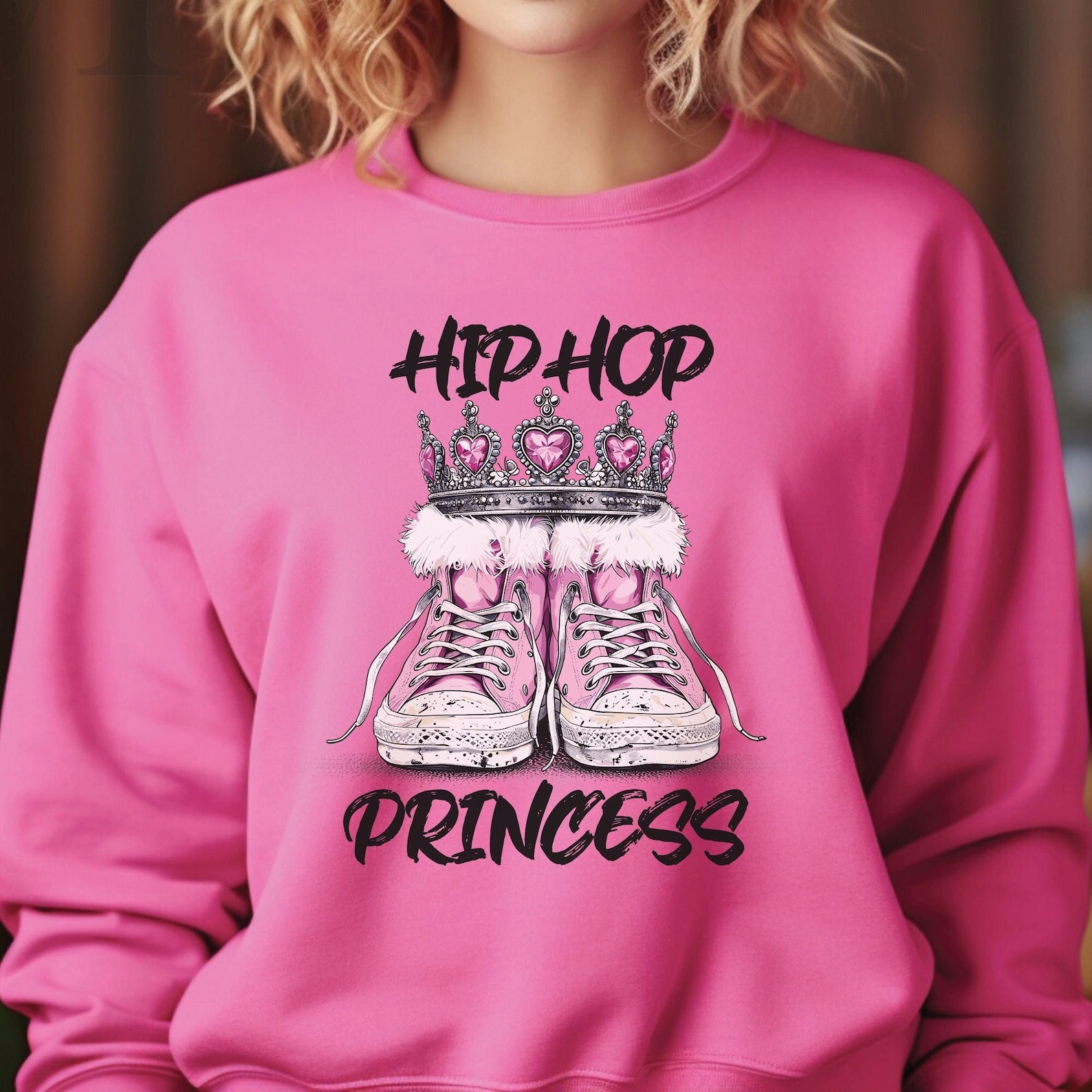 Hip Hop Princess Sweatshirt, Dancer Shirt for Women Kids, Dance Teacher ...