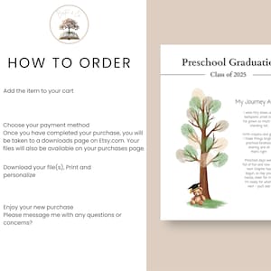 Preschool Graduation Poem and Handprint/ Fingerprint Craft for the Last ...