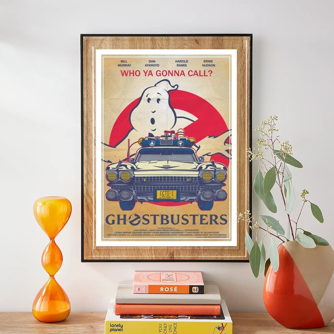 A4 Size Movie Poster Ghostbusters Poster Vintage Poster - Etsy