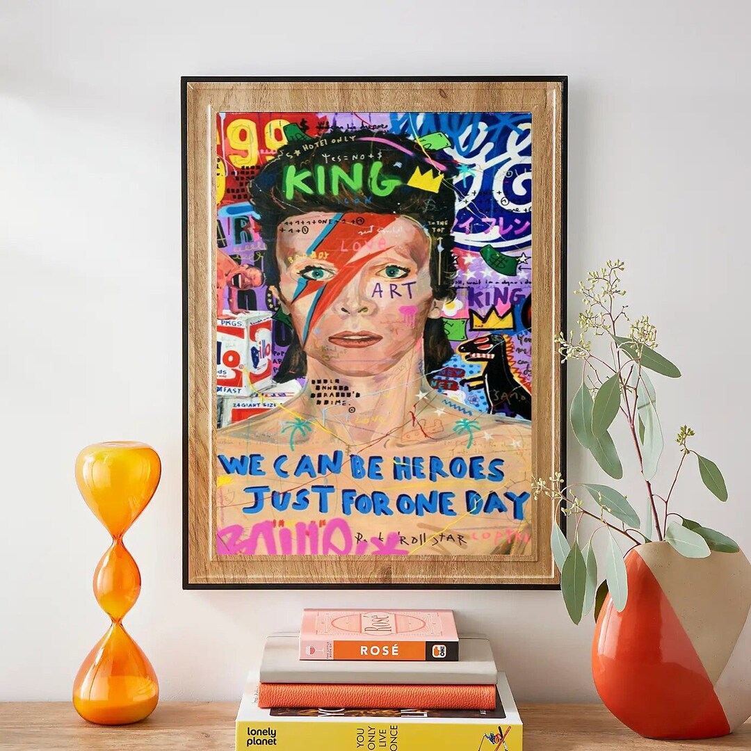 A4 Size Music Poster David Bowie Poster Pop Art Poster - Etsy UK
