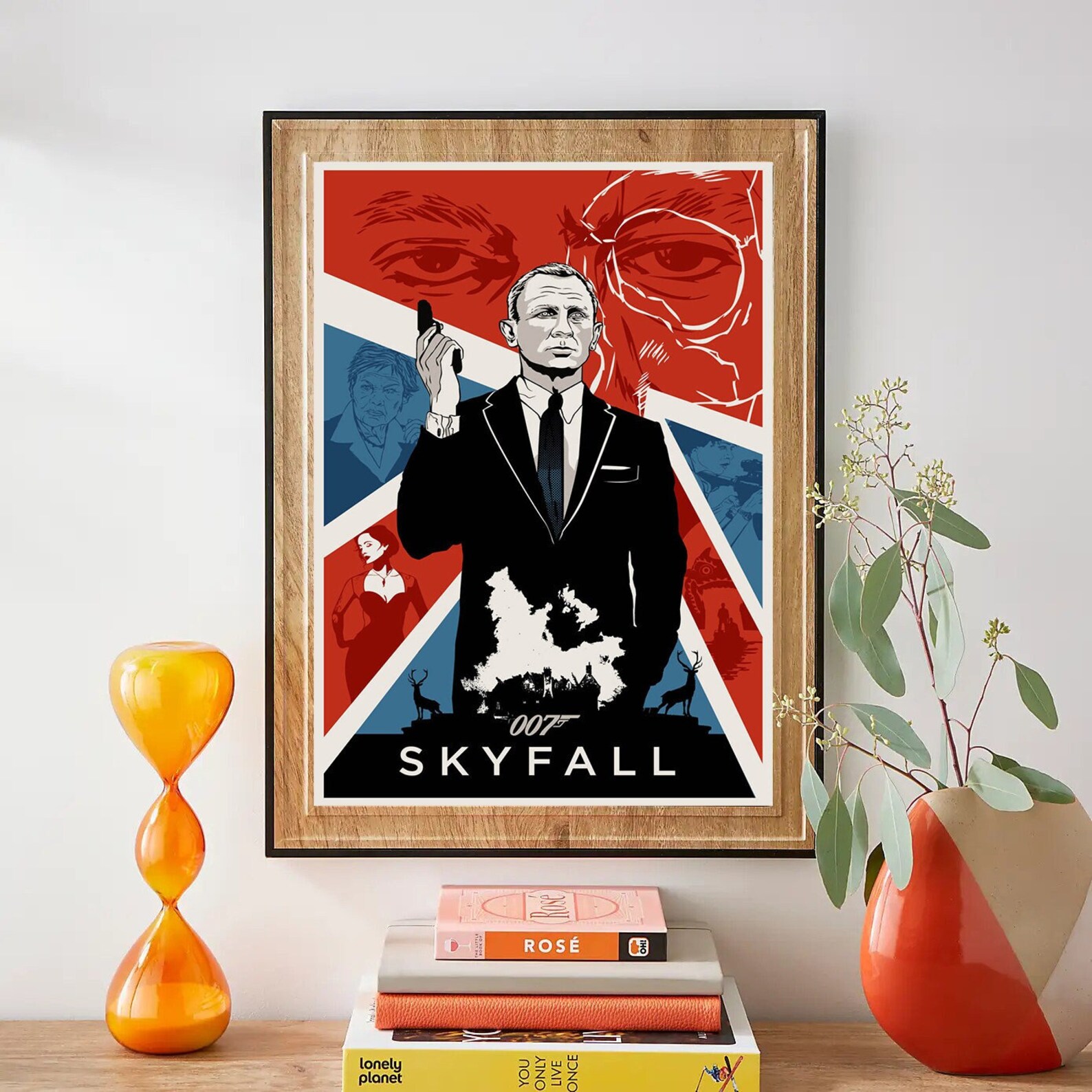 A4 Size Movie Poster Skyfall Poster James Bond 007 Poster Daniel Craig ...