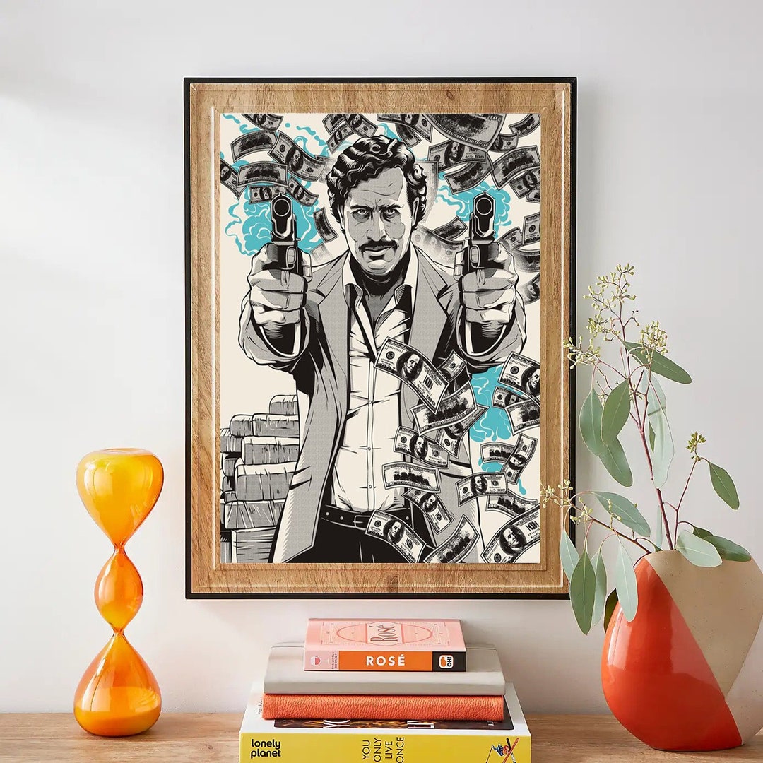 A4 Size Movie Poster Narcos Poster Pablo Escobar Poster Vintage Poster ...