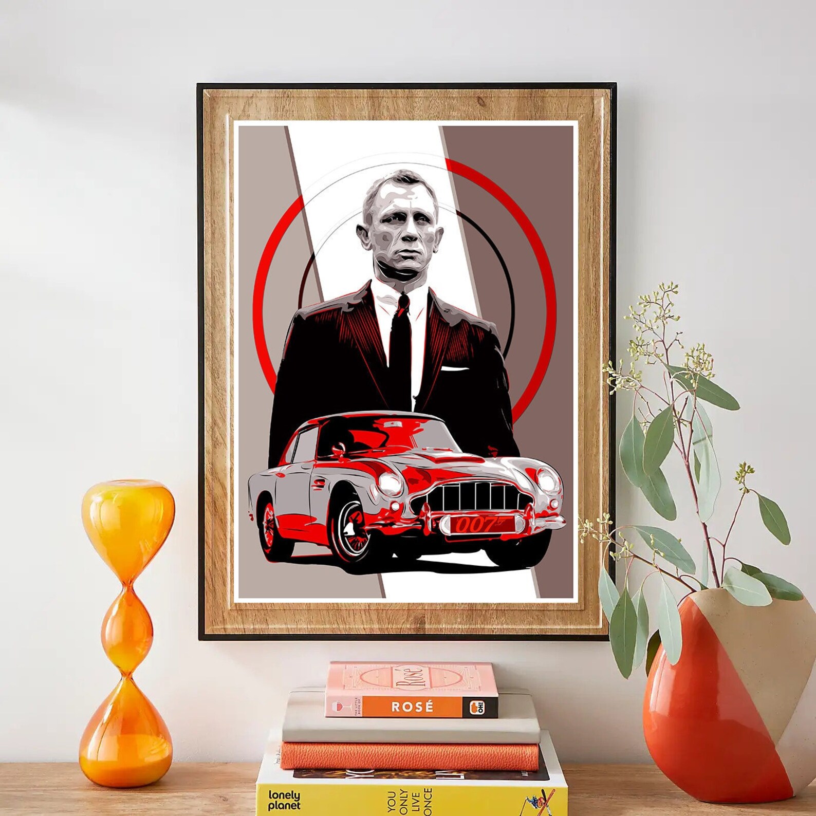 A4 Size Movie Poster James Bond 007 Poster Daniel Craig Poster Vintage ...
