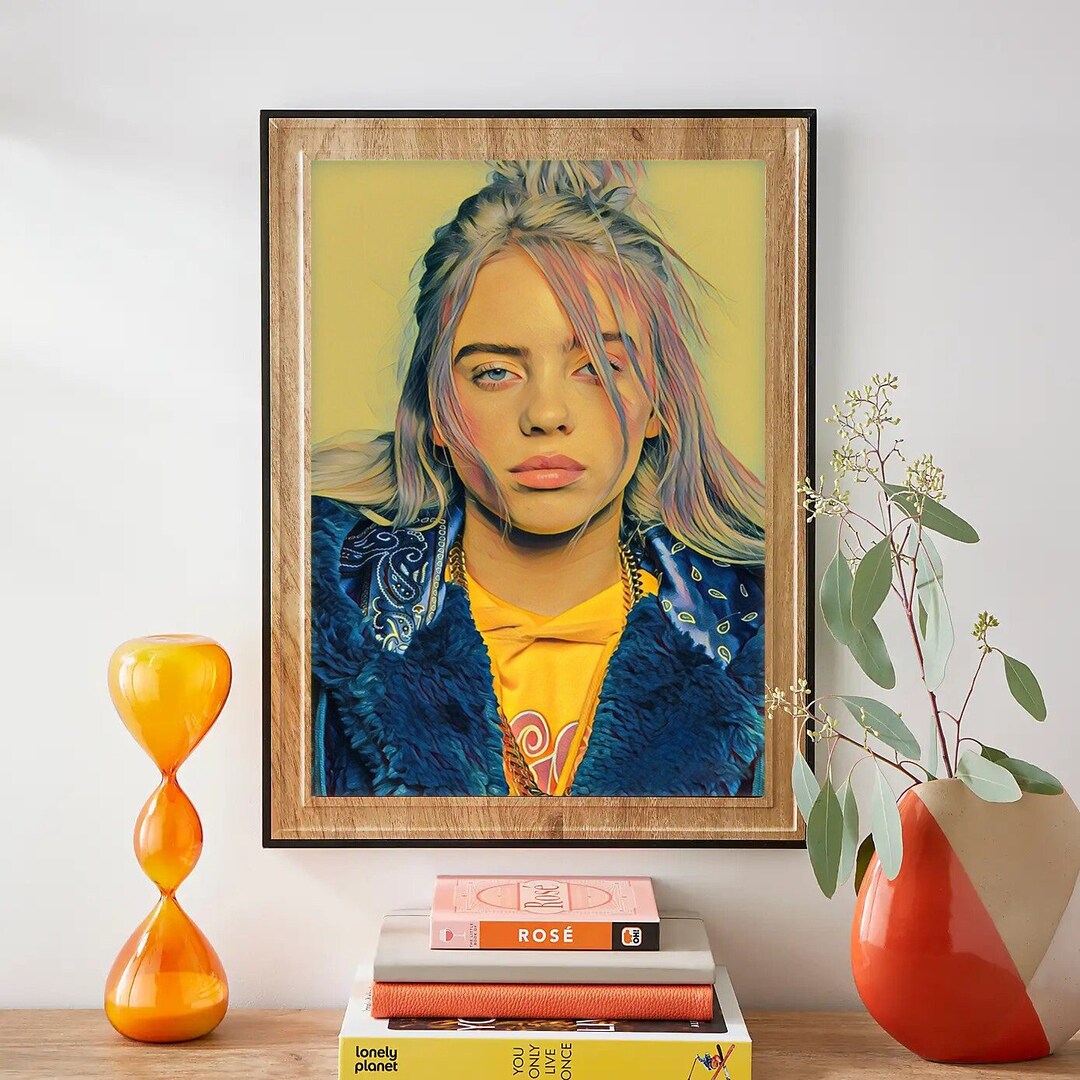 A4 Size Music Poster Billie Eilish Poster - Etsy