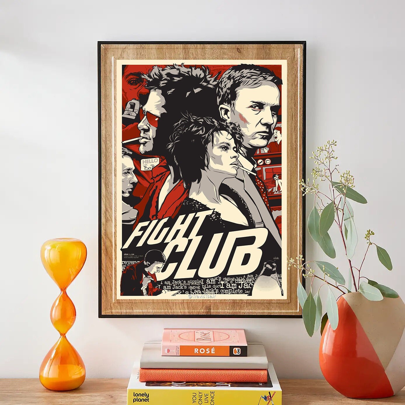 A4 Size Movie Poster Fight Club Poster Vintage Poster - Etsy