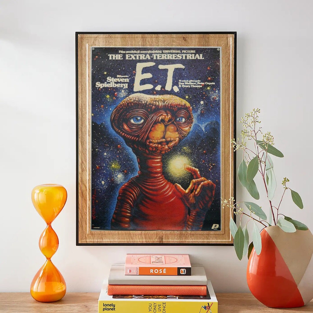 A4 Size Movie Poster E.T. Poster Vintage Poster - Etsy