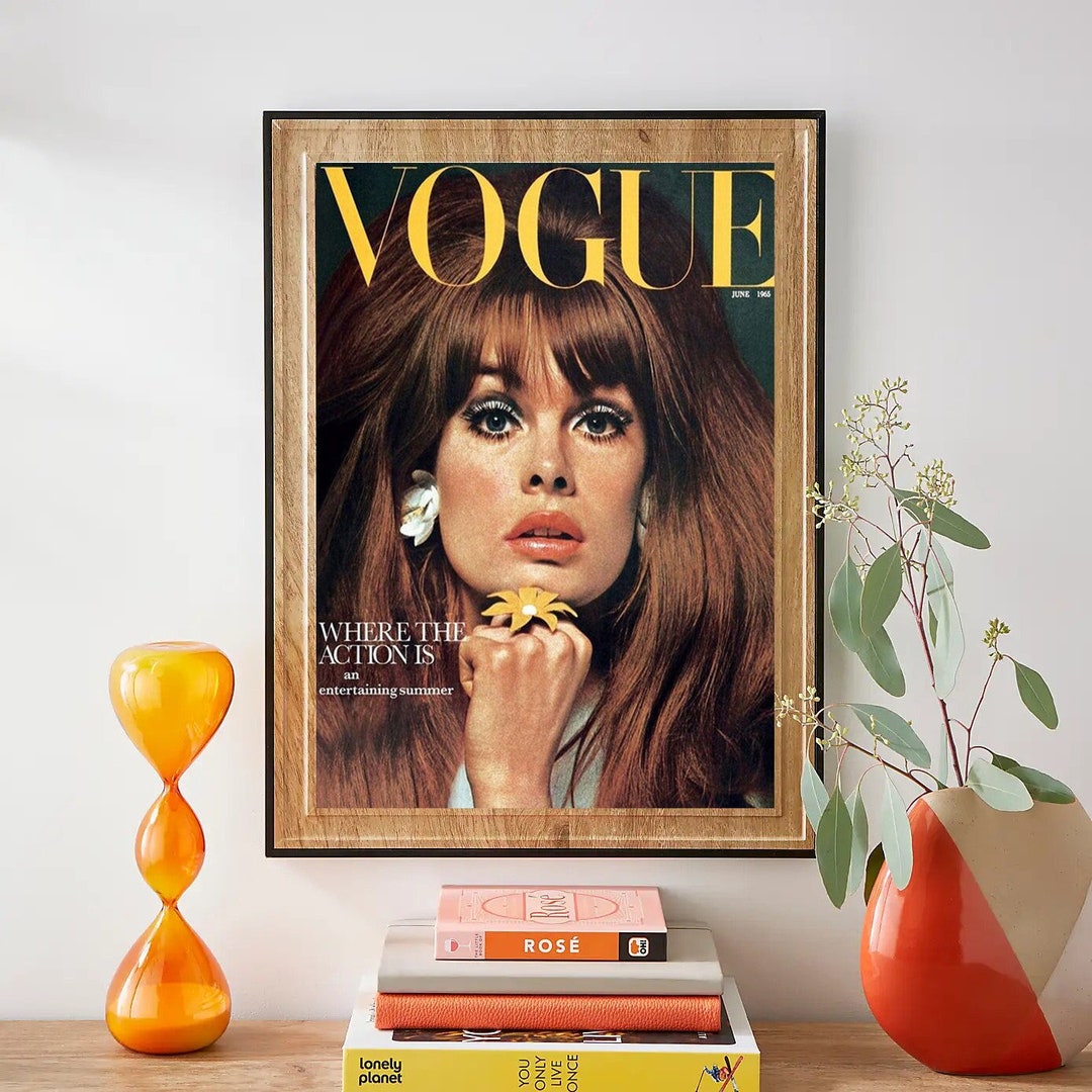 A4 Size Poster Vogue Poster Fashion Magazine Poster Vintage Poster - Etsy