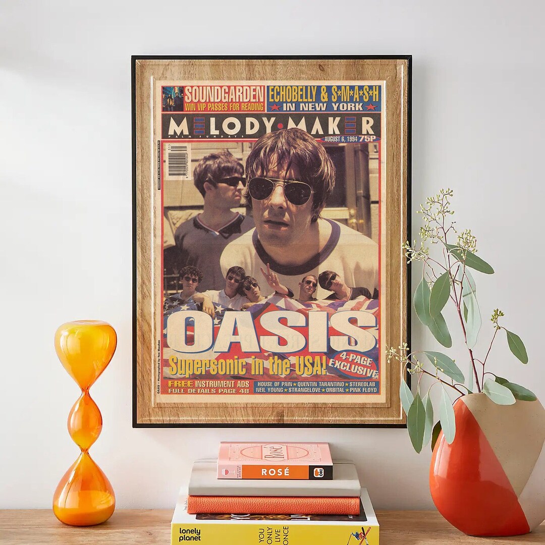 A4 Size Music Poster Oasis Poster - Etsy UK
