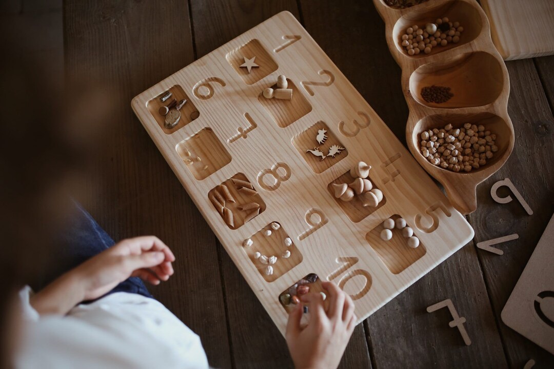 Numeral Counting Chart - Educational Tool to Learn and Practice Numbers ...