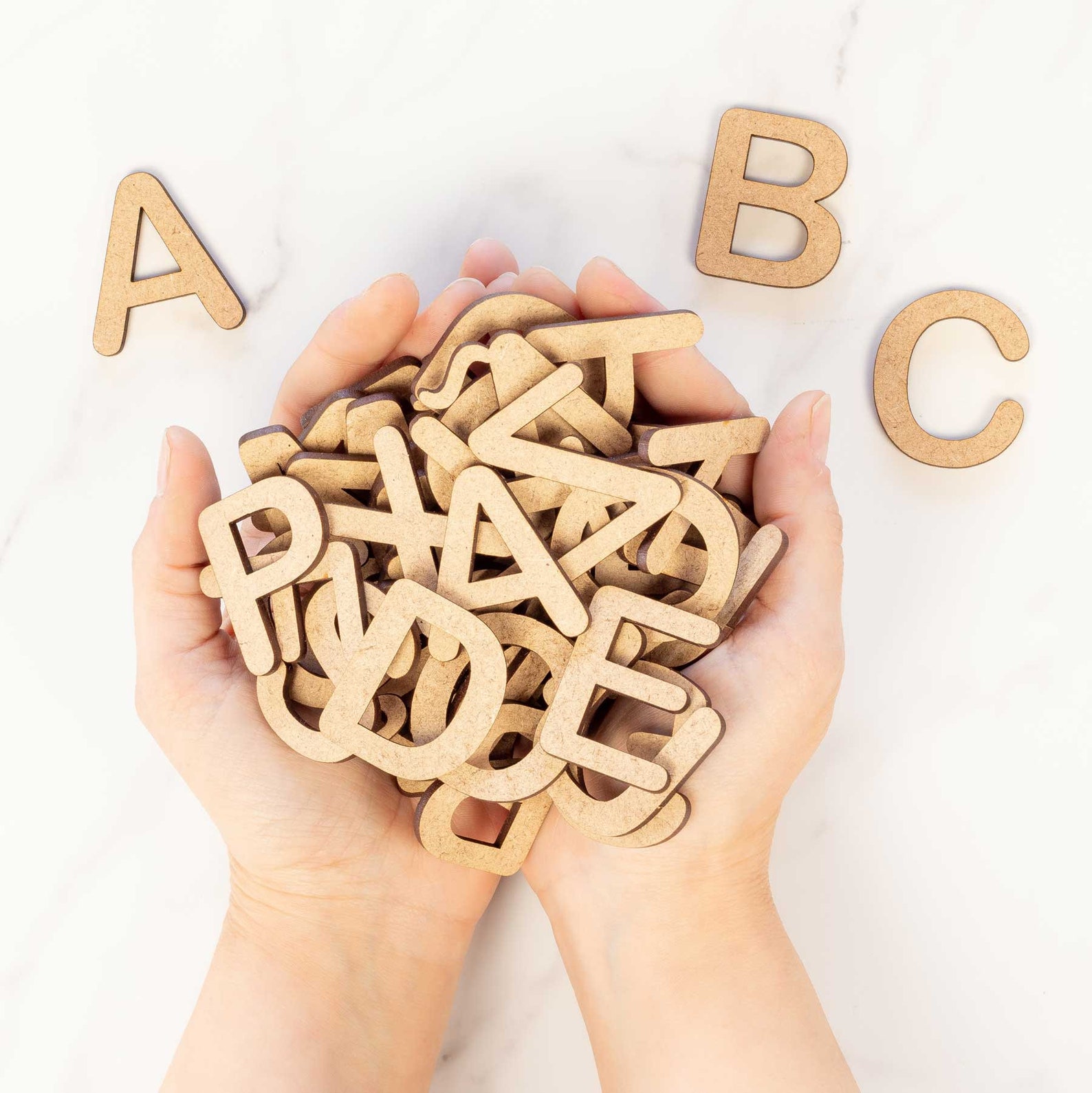 Pack of Educational Capital Letters - Ideal for Learning the Alphabet ...
