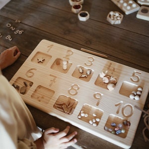 Numeral Counting Chart - Educational Tool to Learn and Practice Numbers ...