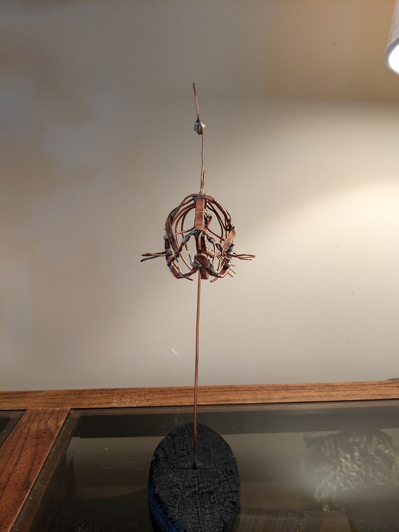 Hand Made Copper Angler Fish - Etsy