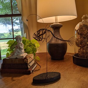 Hand Made Copper Angler Fish - Etsy