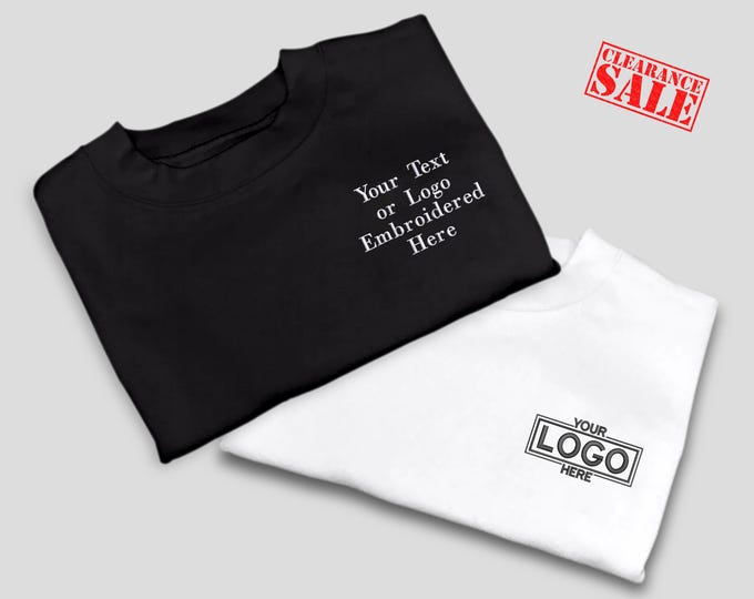 Custom Slogan, Embroidered T-shirt/sweatshirt, Monogram, - Etsy UK