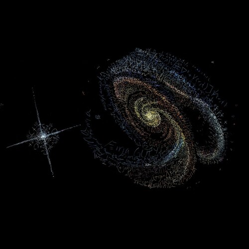 Particle Collision Physics Illustration Abstract Science | Etsy