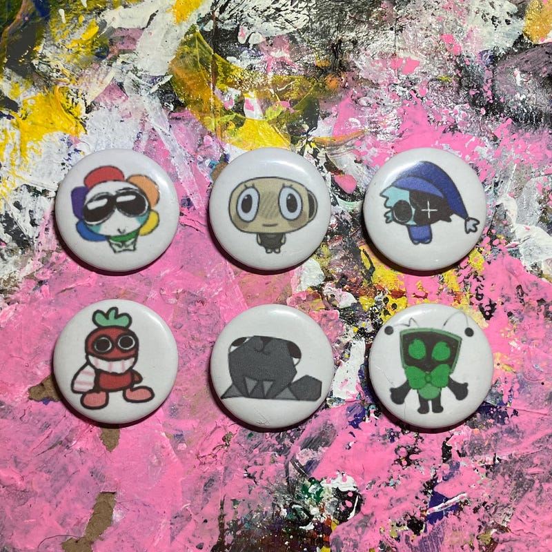 Dandy World Pins - Etsy