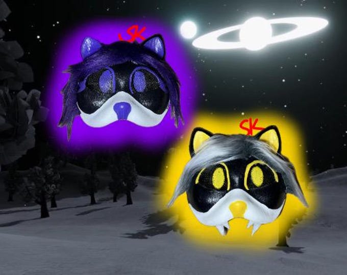 N and Uzi Cat Mask Bundle ( Murder Drones ) - Etsy