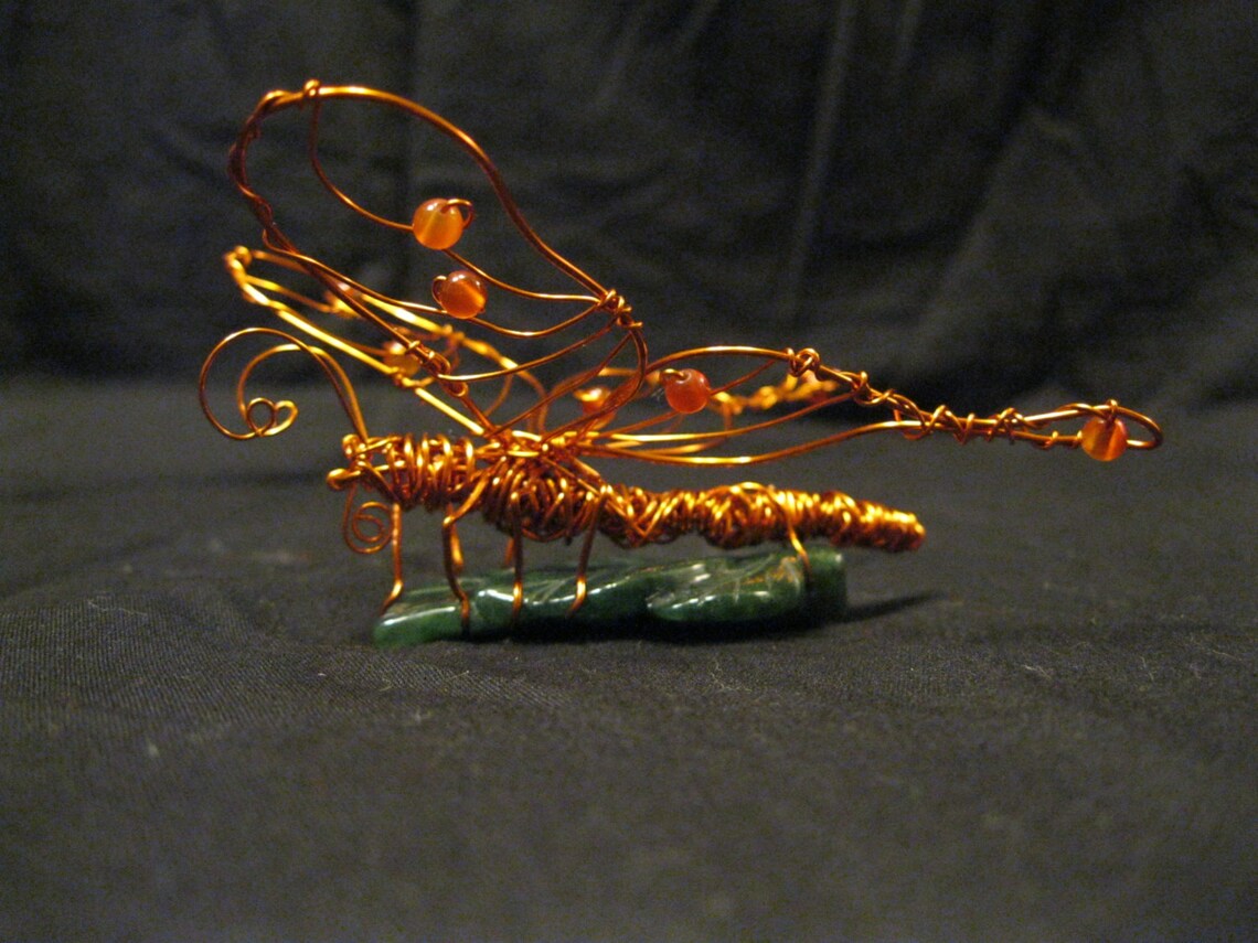 Small Butterfly Copper Wire Sculpture - Etsy