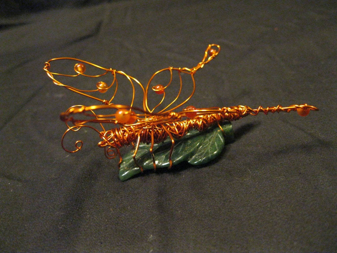 Small Butterfly Copper Wire Sculpture - Etsy