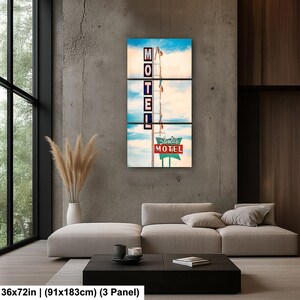 Starlite Motel Diving Lady Sign Photo Print: Mid Century Modern Wall ...