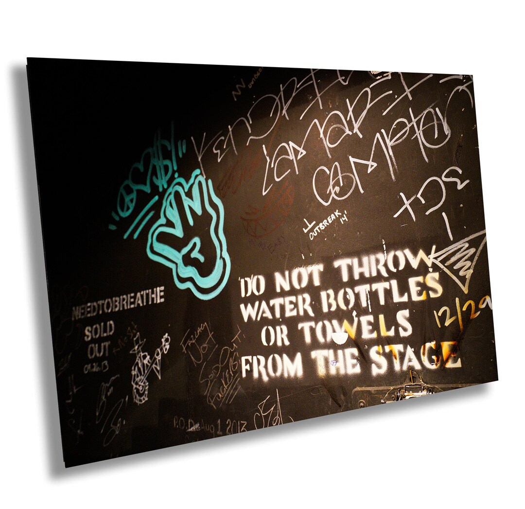 House of Blues Houston Backstage Graffiti Wall Art Print - Etsy