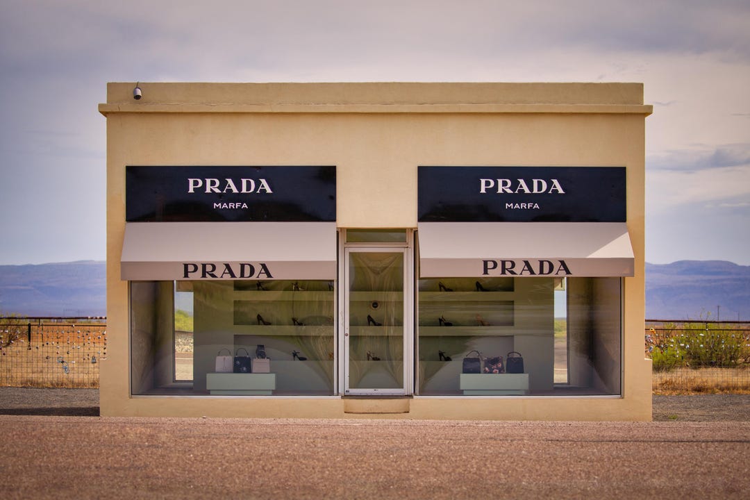 Fine Art Print of Prada Marfa Store Valentine Texas, Marfa Art ...