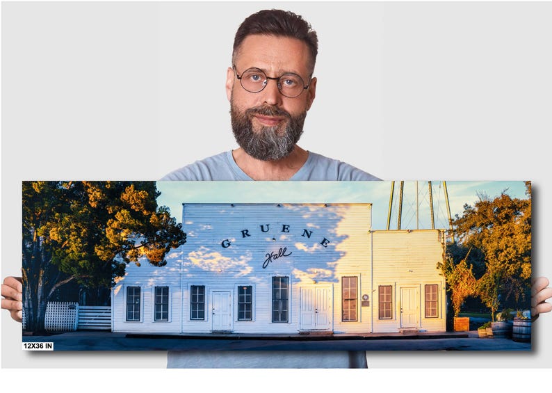 Gruene Hall Photo Print – Oldest Dance Hall in Texas, Premium Paper ...