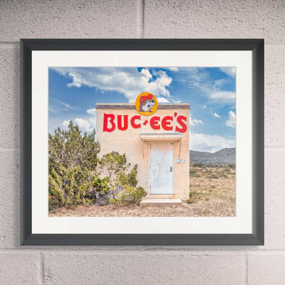 Funny Buc-ee's Bathroom Art: West Texas Road Trip Photo Print or Canvas ...