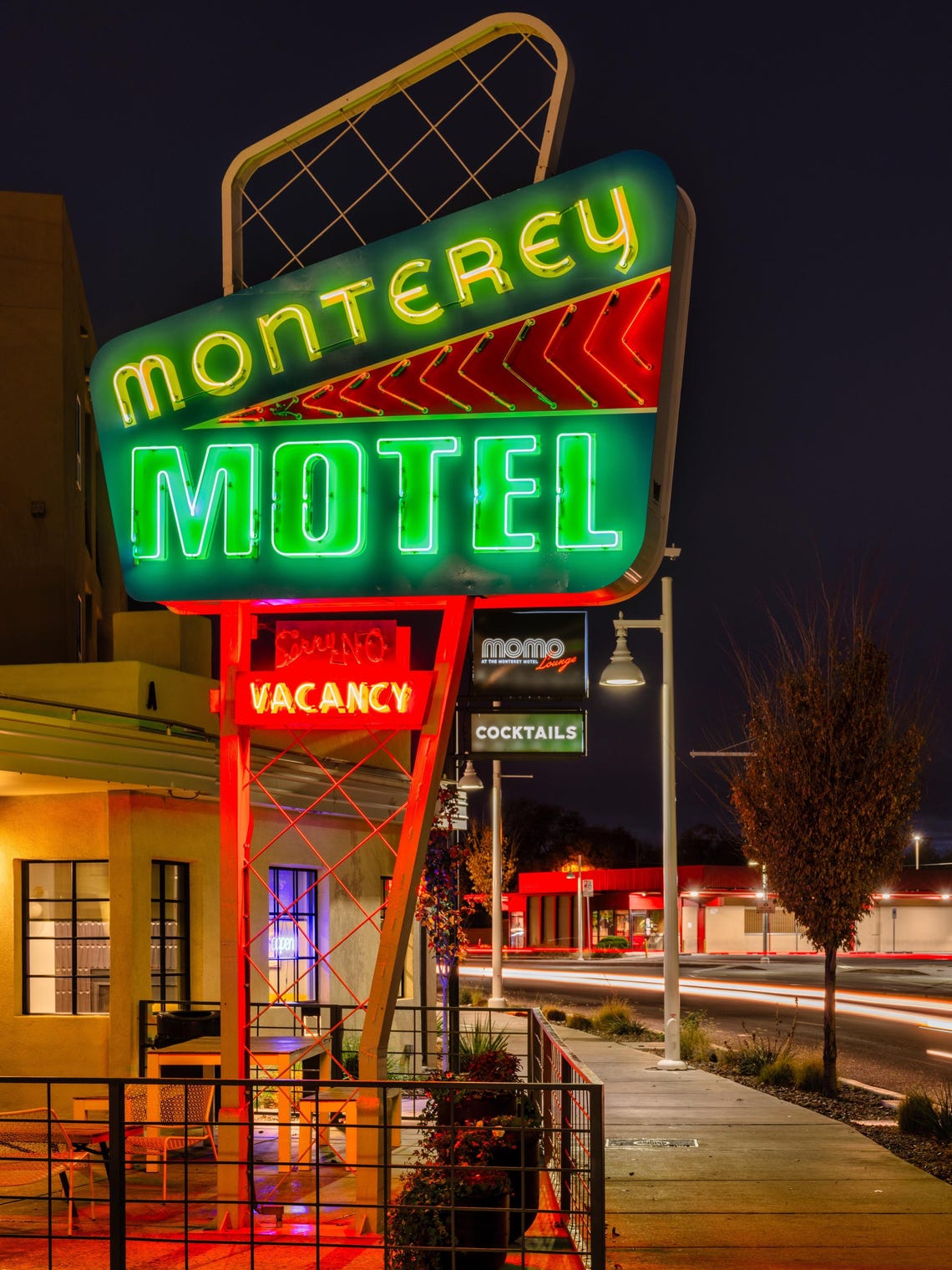 Route 66 Vintage Motel Sign Photography Western Wall Art, Western Decor ...