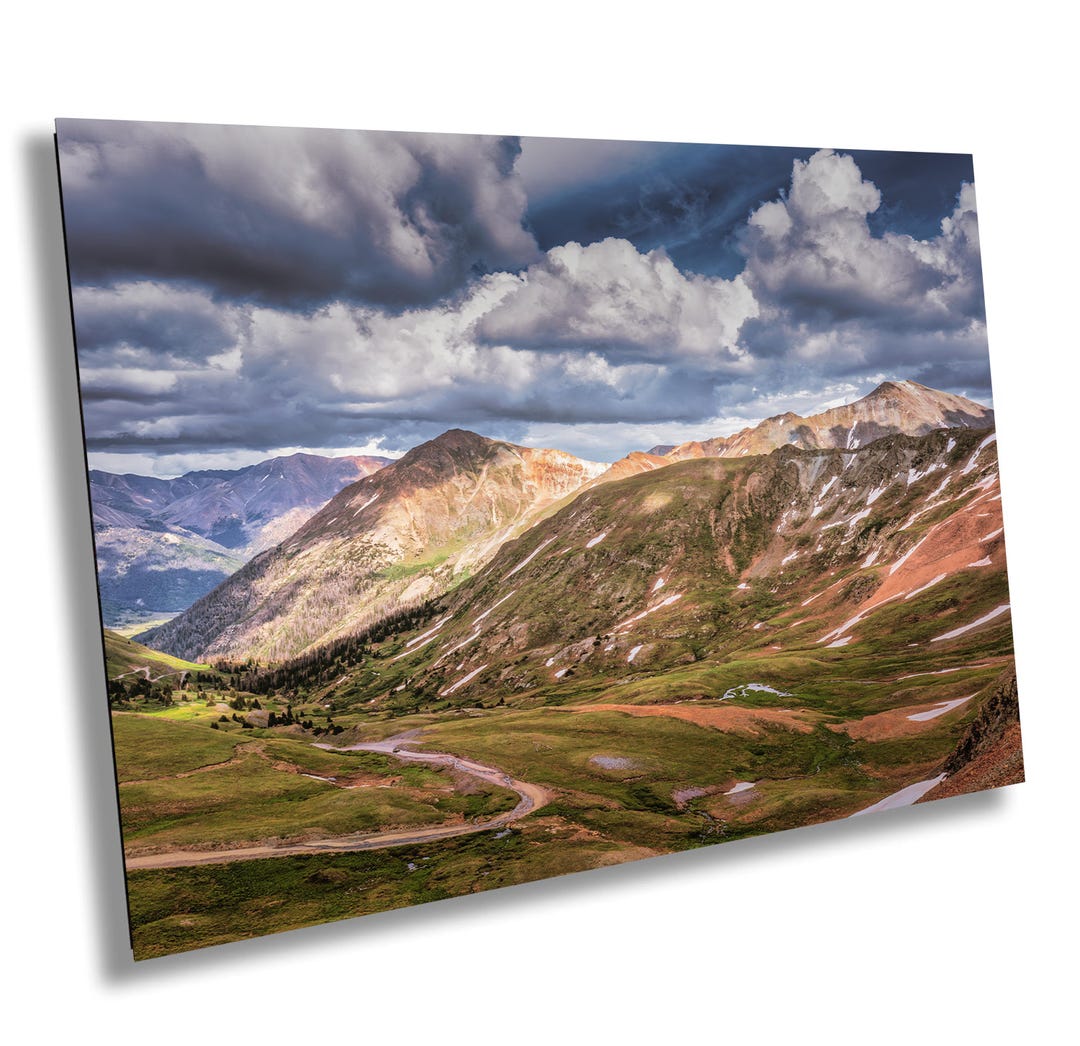 Colorado Alpine Loop Photography Print - Cinnamon Pass Summit View ...
