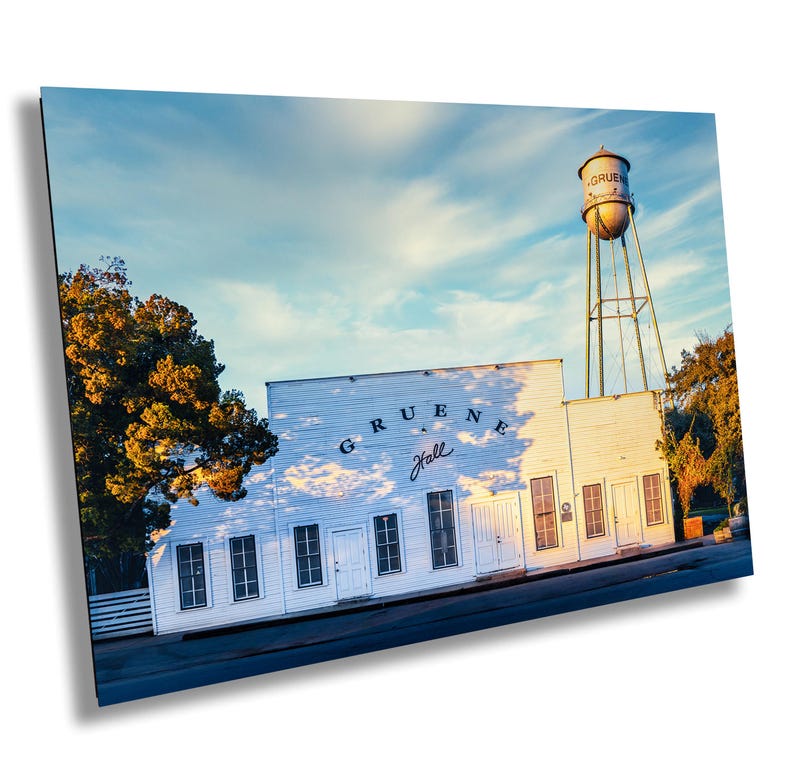 Gruene Hall Photo Print – Oldest Dance Hall in Texas, Premium Paper ...