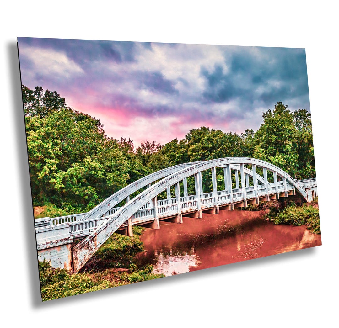 Route 66 Kansas Rainbow Bridge Vintage Americana Landscape Photography ...